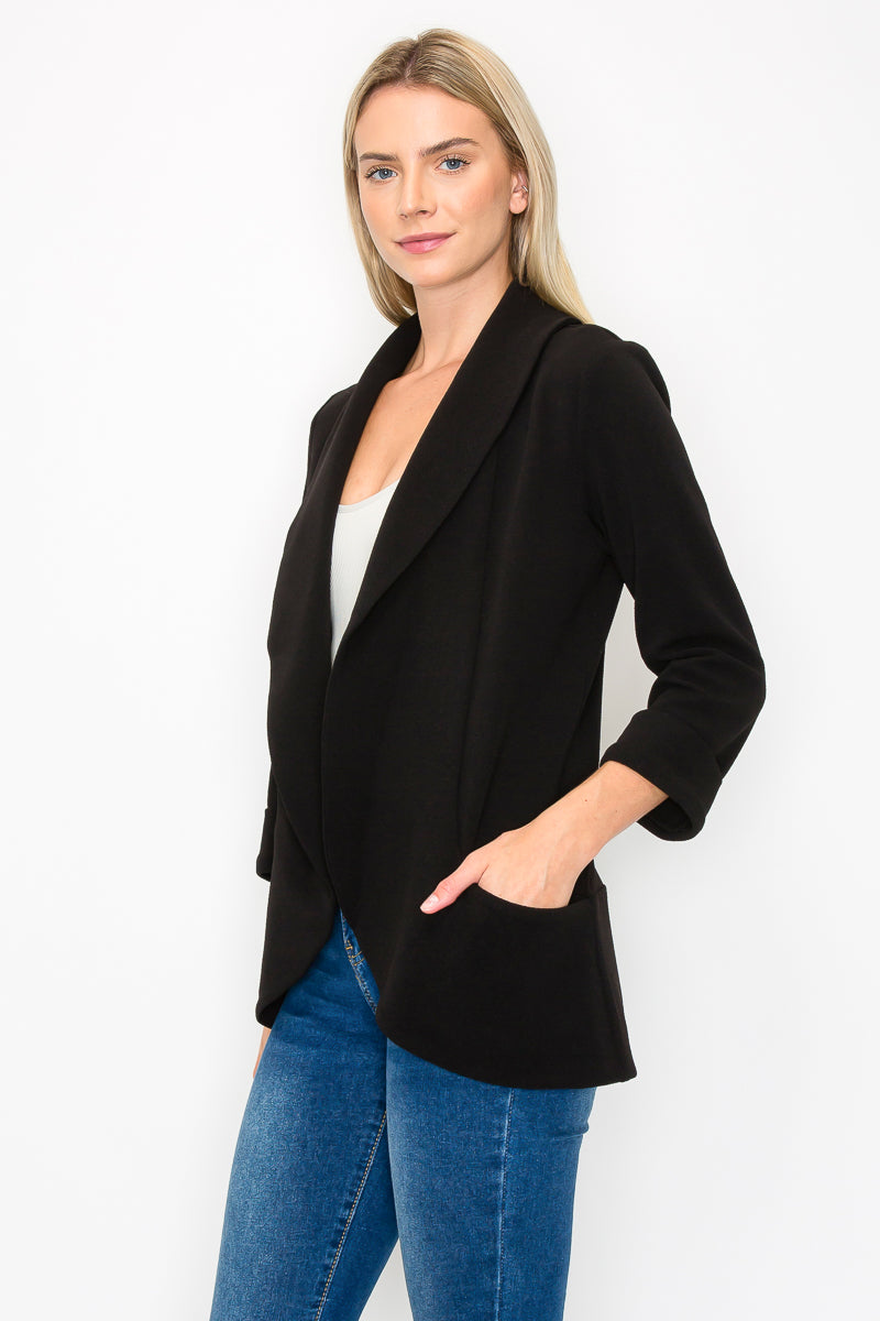 SANDRA OPEN JACKET | Was & Now